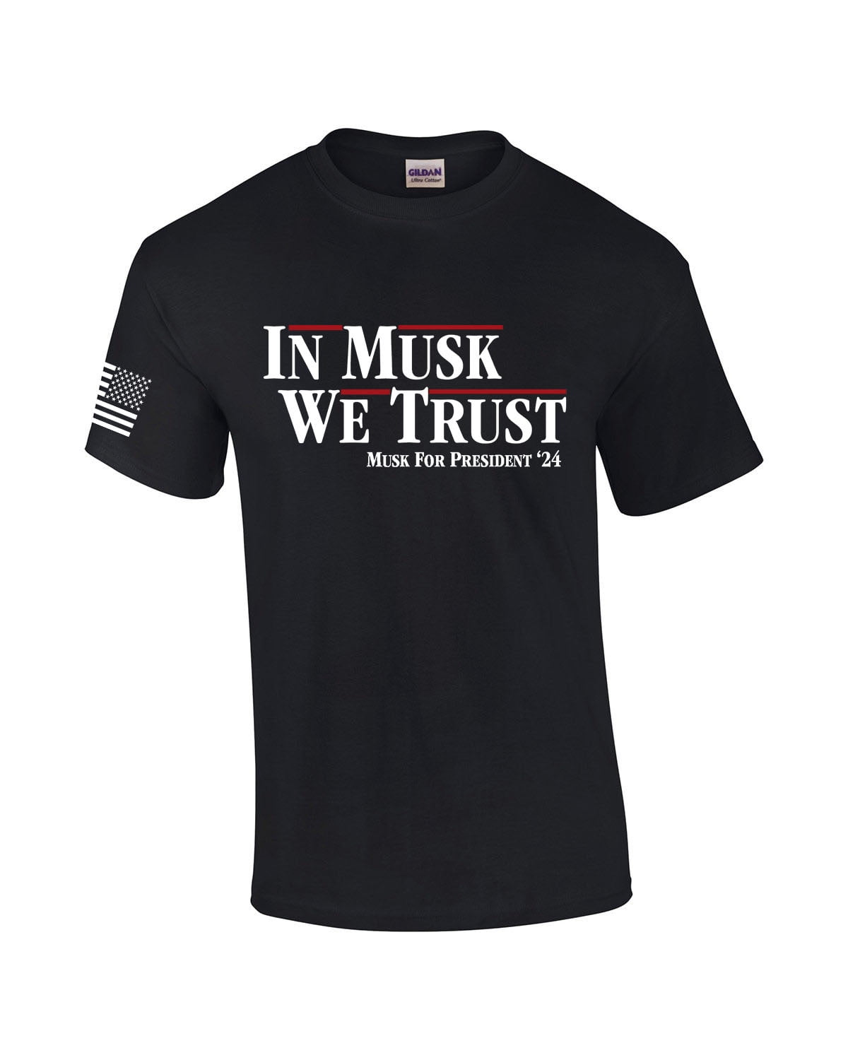 In Musk We Trust Elon for President 2024 Funny Men's Short Sleeve T ...