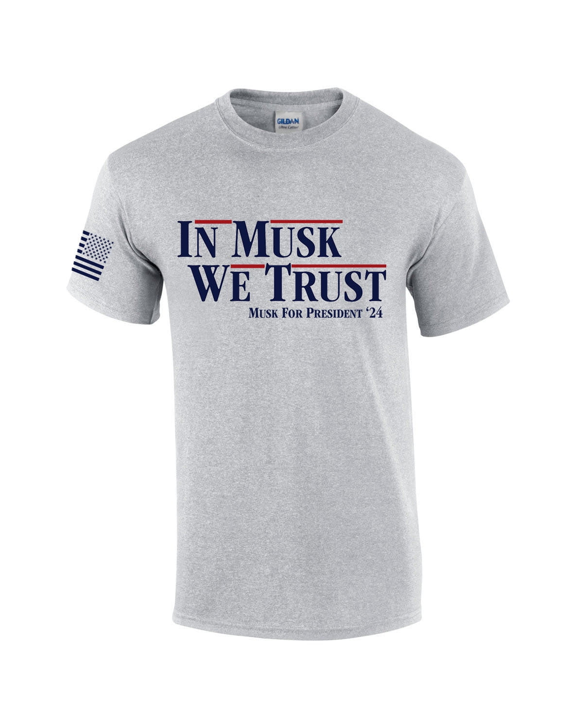 In Musk We Trust Elon for President 2024 Funny Men's Short Sleeve T ...