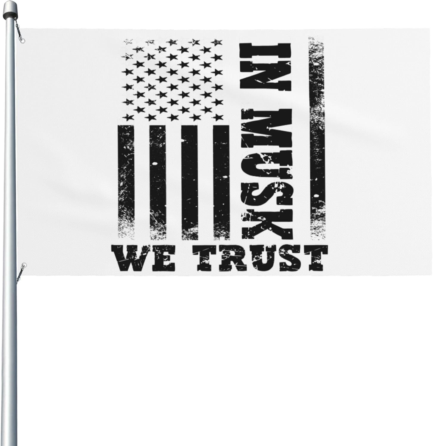 In-Musk We Trust Pro Trump Elon 3x5 Flag Sign Garden Banners - Walmart.com