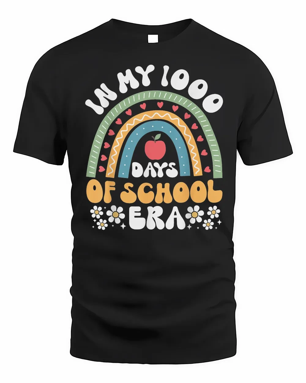 In My 1000 Days Of School Era 5th Grade 1000th Day Groovy Shirt ...