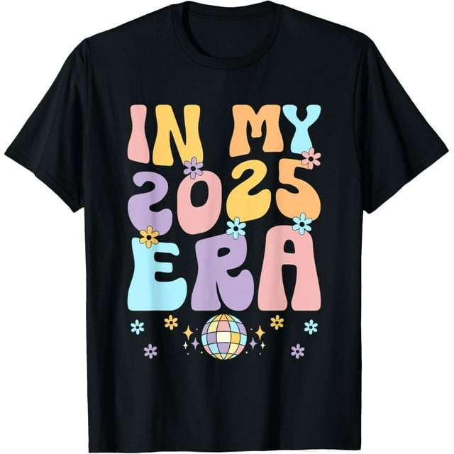 In My 2025 Era New Years Eve Party Retro Holiday Countdown T-Shirt ...