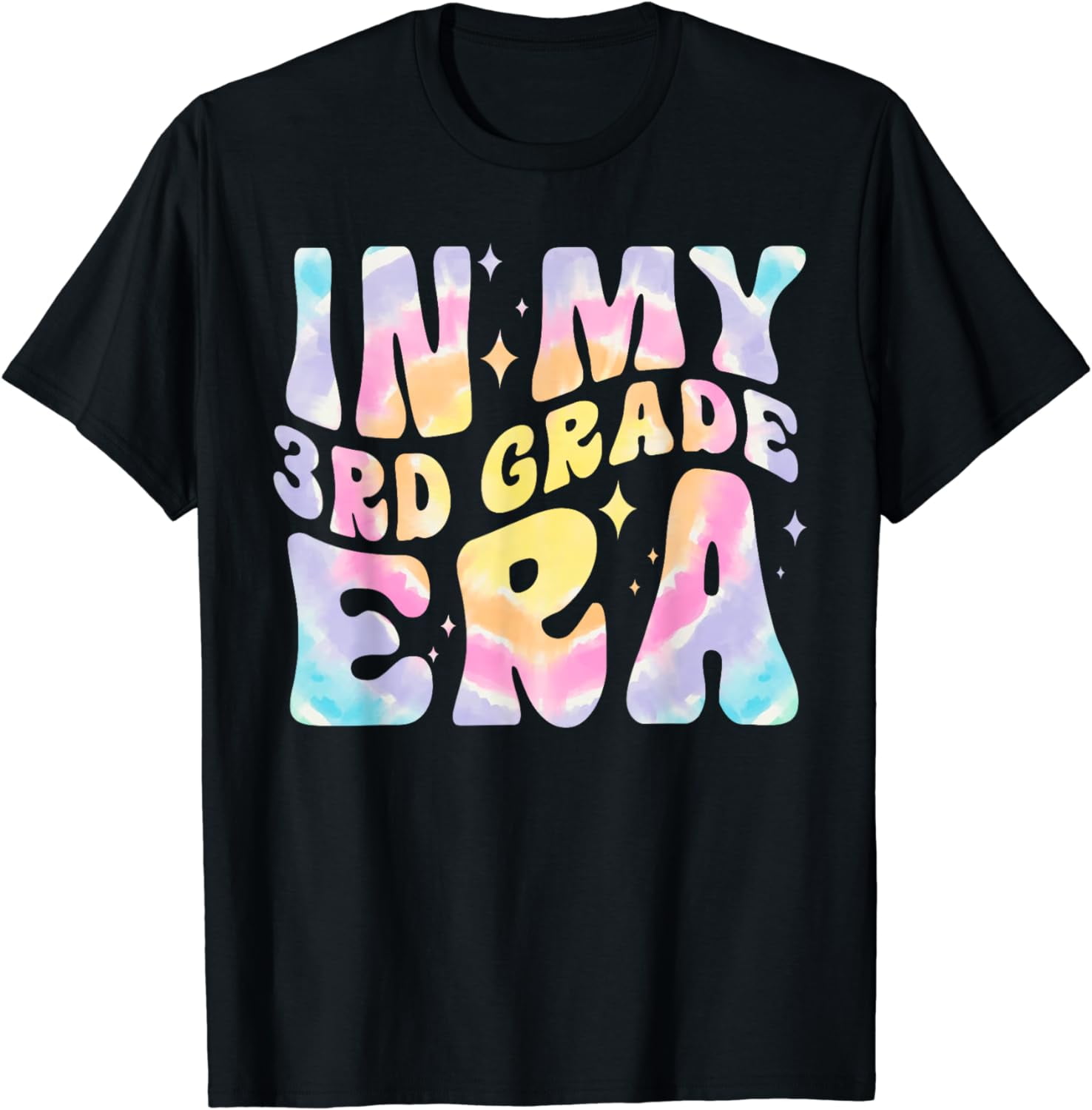 In My 3rd Grade Era Funny Back To School Groovy Teacher Mom T-Shirt ...