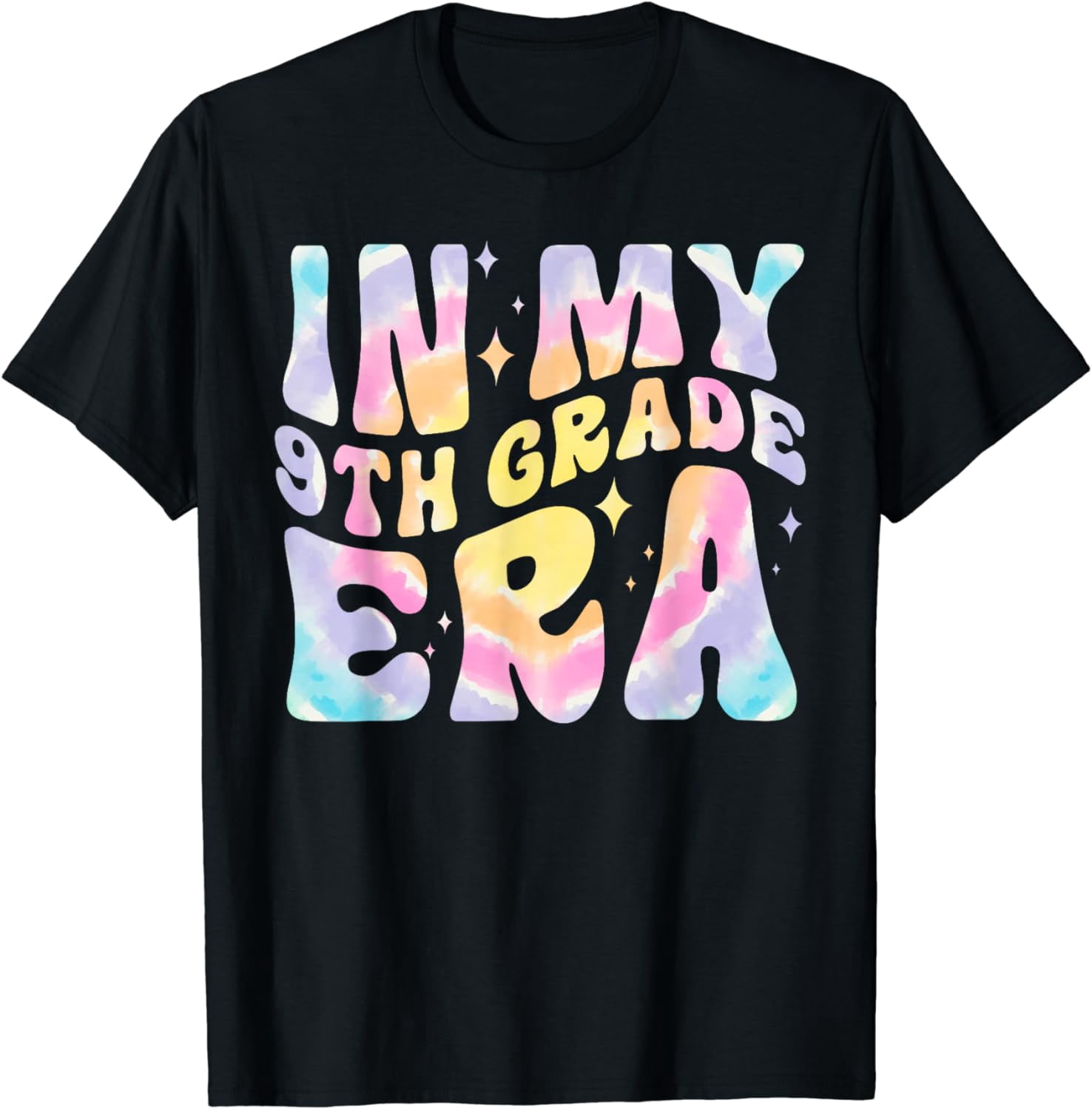In My 9th Grade Era Funny Back To School Groovy Teacher Mom T-Shirt ...