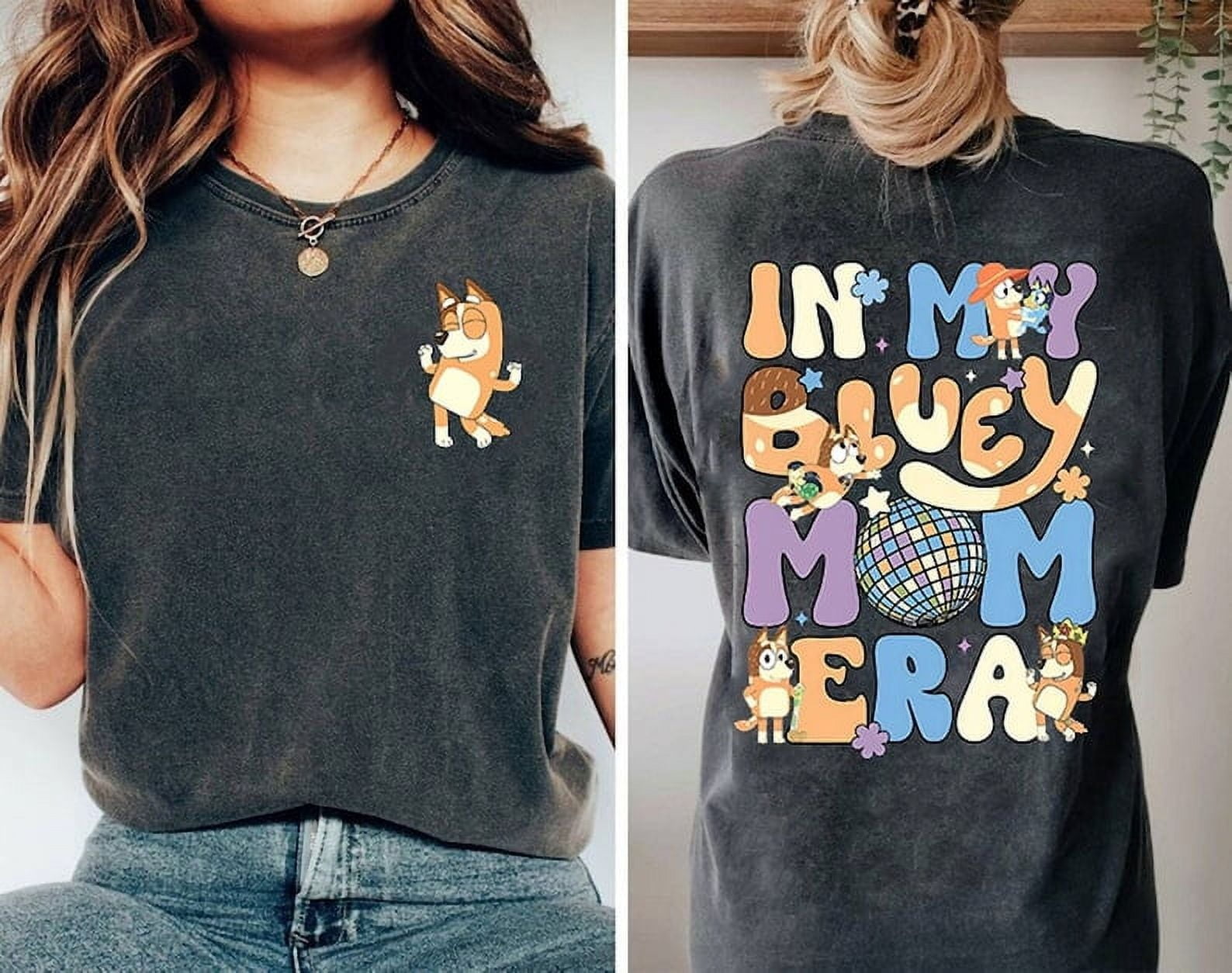 In My Bluey Mom Era Shirt Bluey Mom Chilli Heeler Shirt Bluey Mom Shirt ...