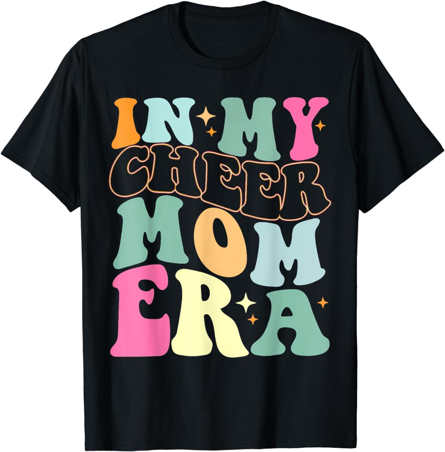 In My Cheer Mom Era Funny Cheerleading T-Shirt - Walmart.com