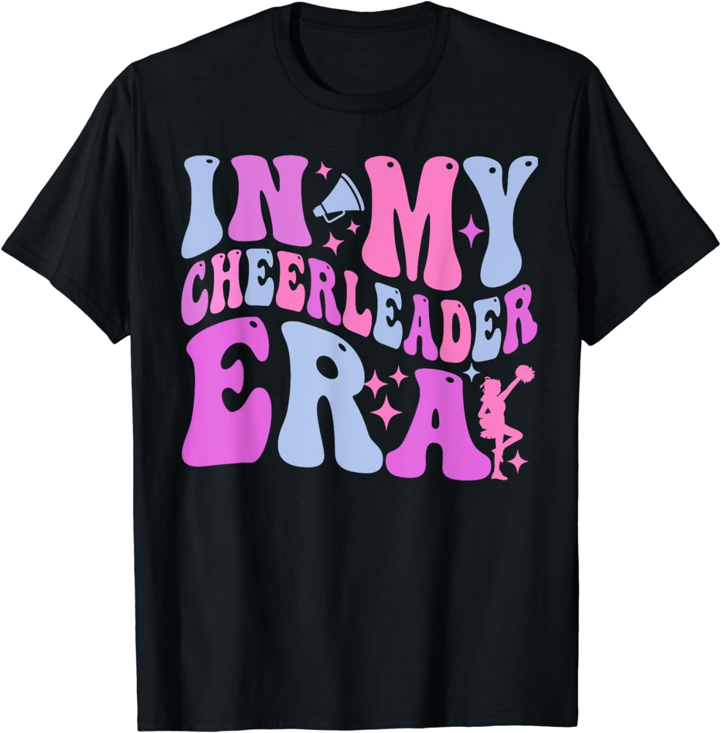 In My Cheerleader Era Trendy Cheerleading Football Women T-Shirt ...