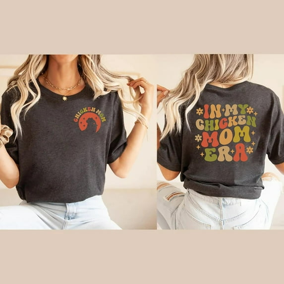 In My Chicken Mom Era Shirt, Chicken T-Shirt, Farm Life Shirt, Farm ...