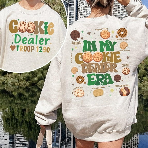 In My Cookie Dealer Era T-Shirt, Scout Troop Number Shirt, Camping Gift ...