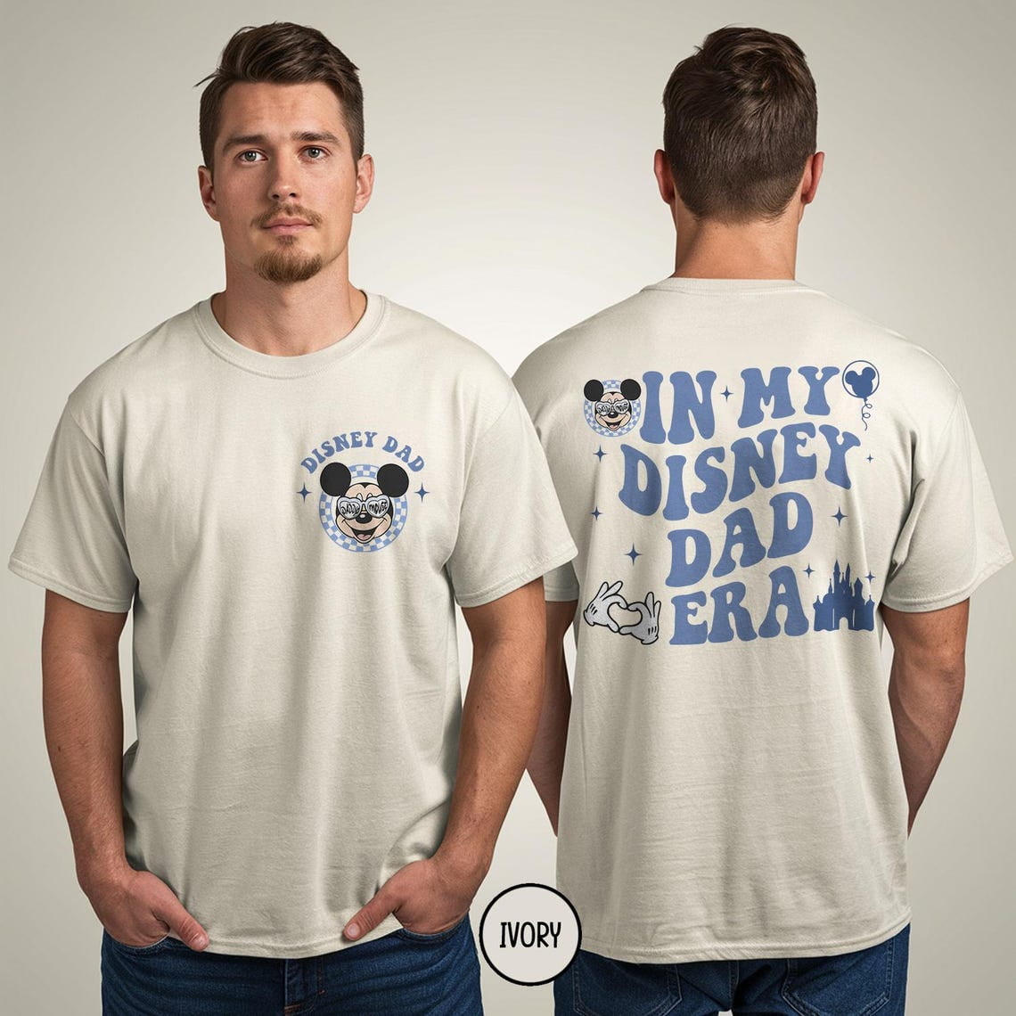 In My Disney Dad Era Shirt, Mickey Dad, Disney Fathers Day, Fathers Day ...