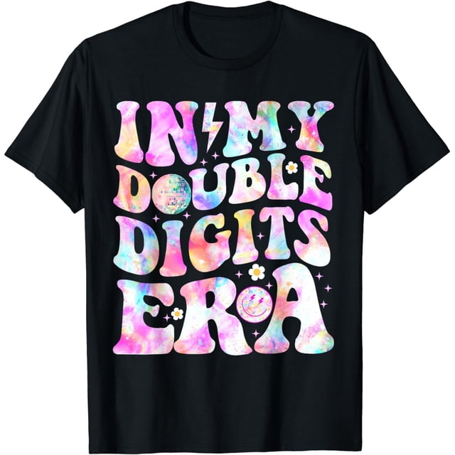In My Double Digits Era 10(ten) Years Old 10th B-day Girls T-Shirt ...