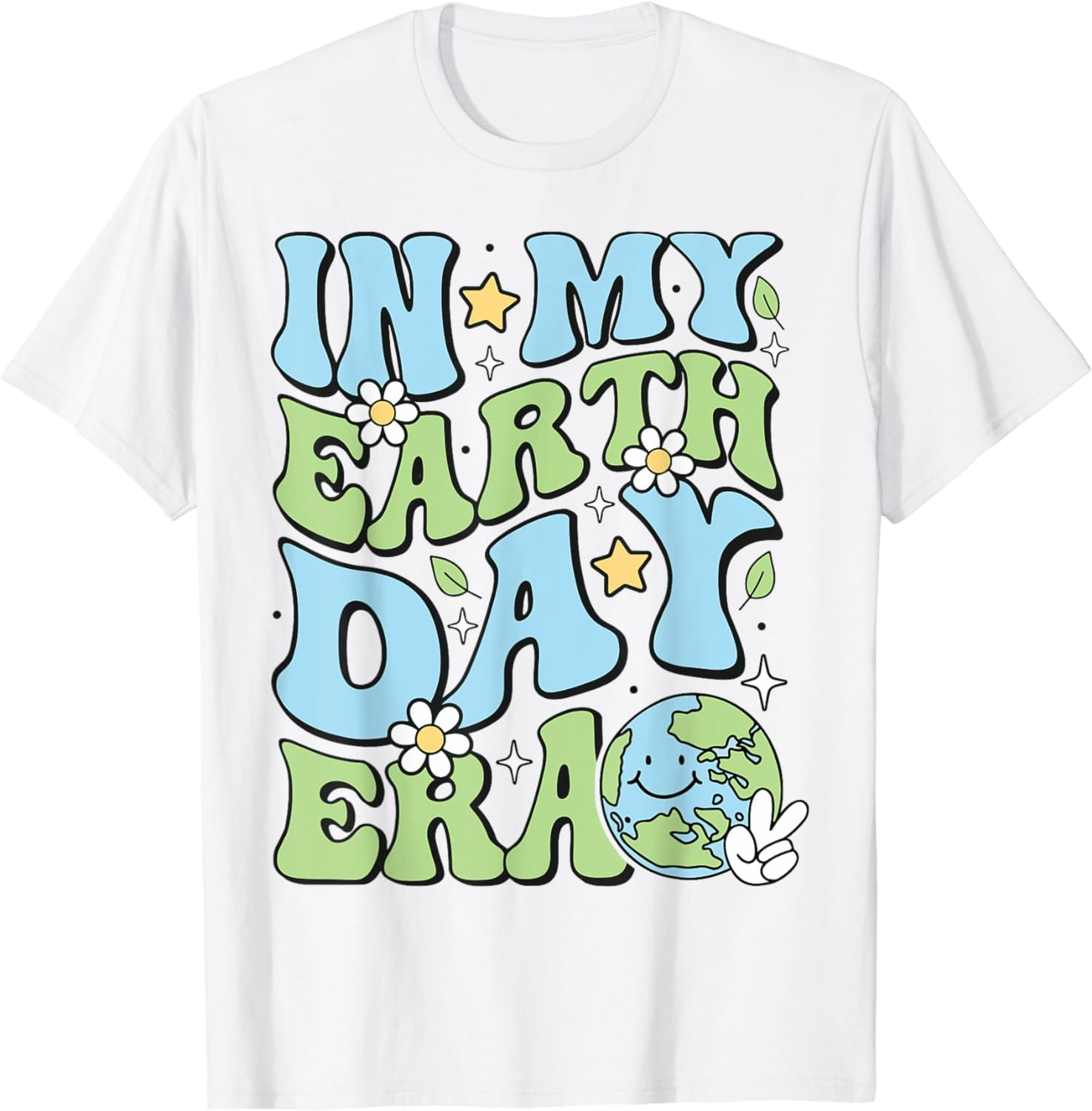 In My Earth Day Era Environmentalist Earth Day Teachers Kids T-Shirt ...