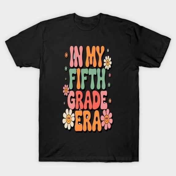 In My Fifth Grade Era Cute Groovy 5th Grade Back to School - New ...