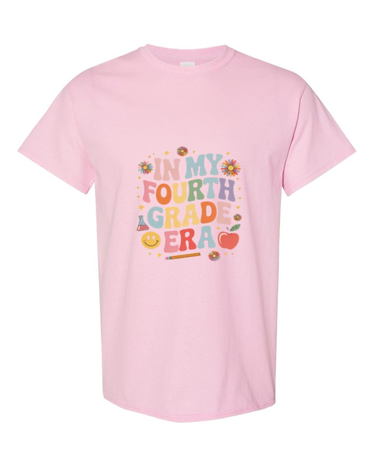 In My Fourth Grade Era A Back To School 4th Grade Teacher Gift Unisex T ...