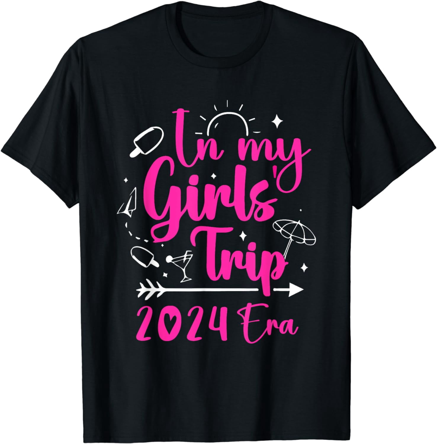 In My Girls Trip 2024 Era Weekend Vacation Matching T-Shirt - Walmart.com