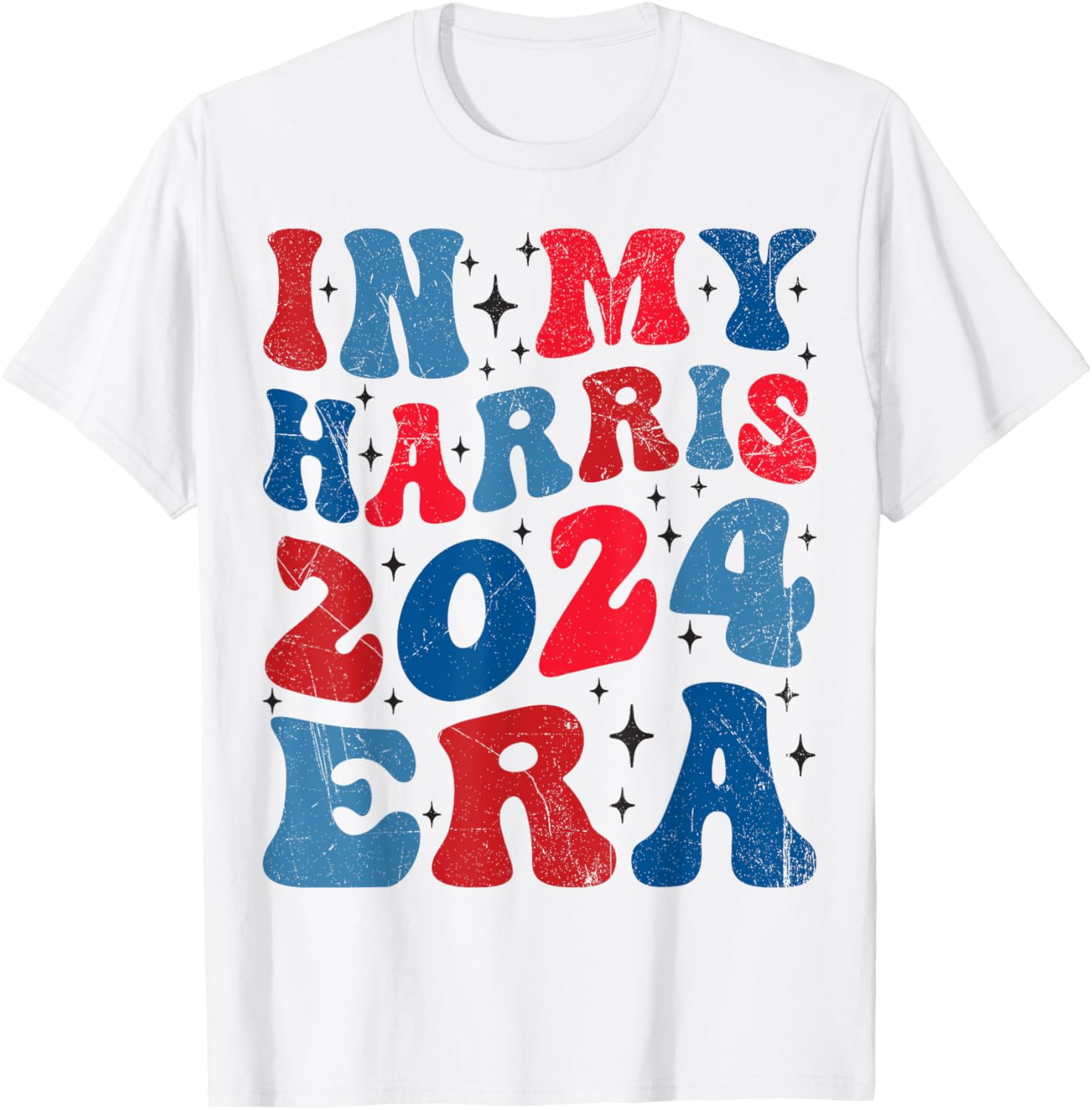 In My Harris Era Groovy Kamala Harris US 2024 Election T-Shirt ...