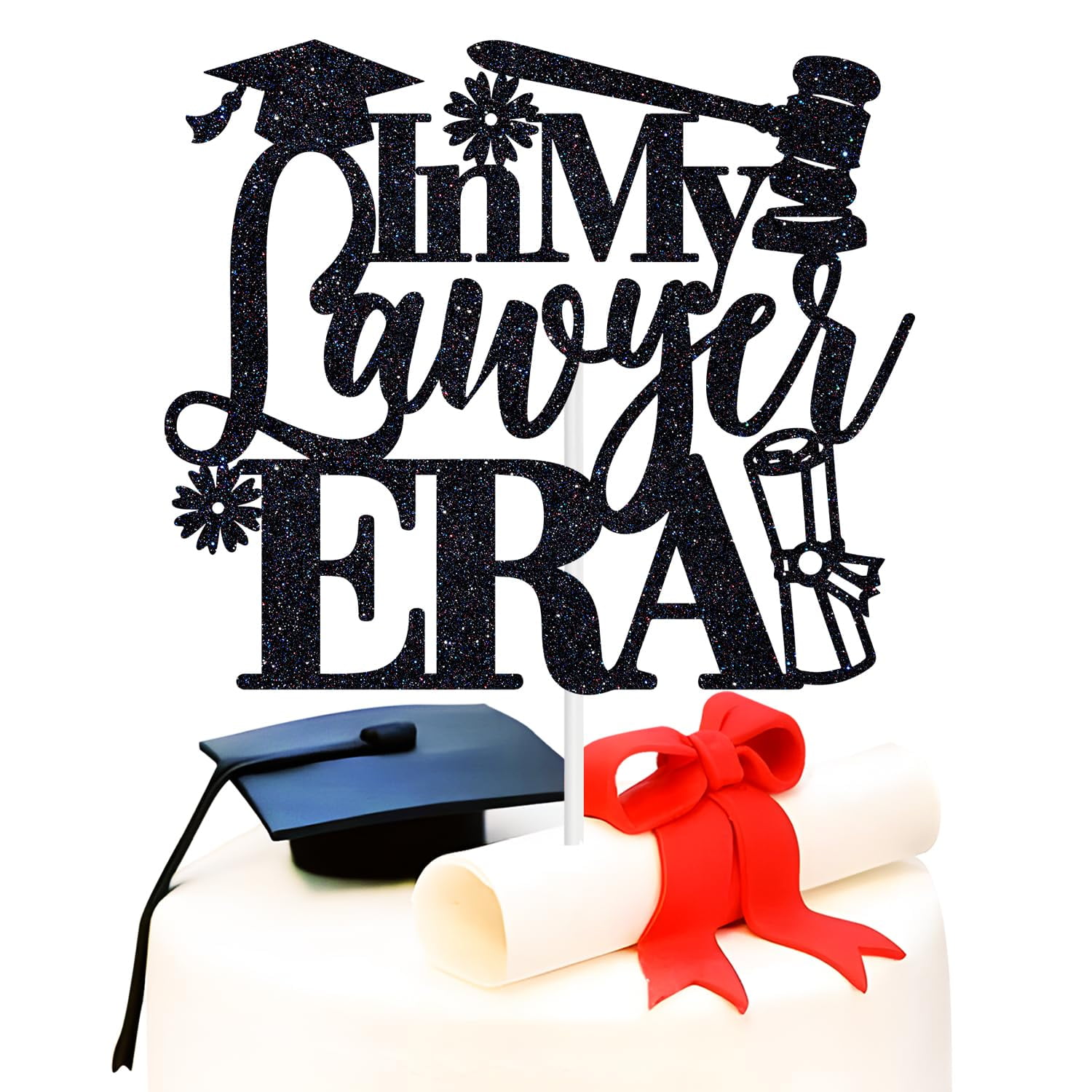 In My Lawyer Era Cake Topper, Congrats Lawyer/Born to Argue, 2024 Law ...