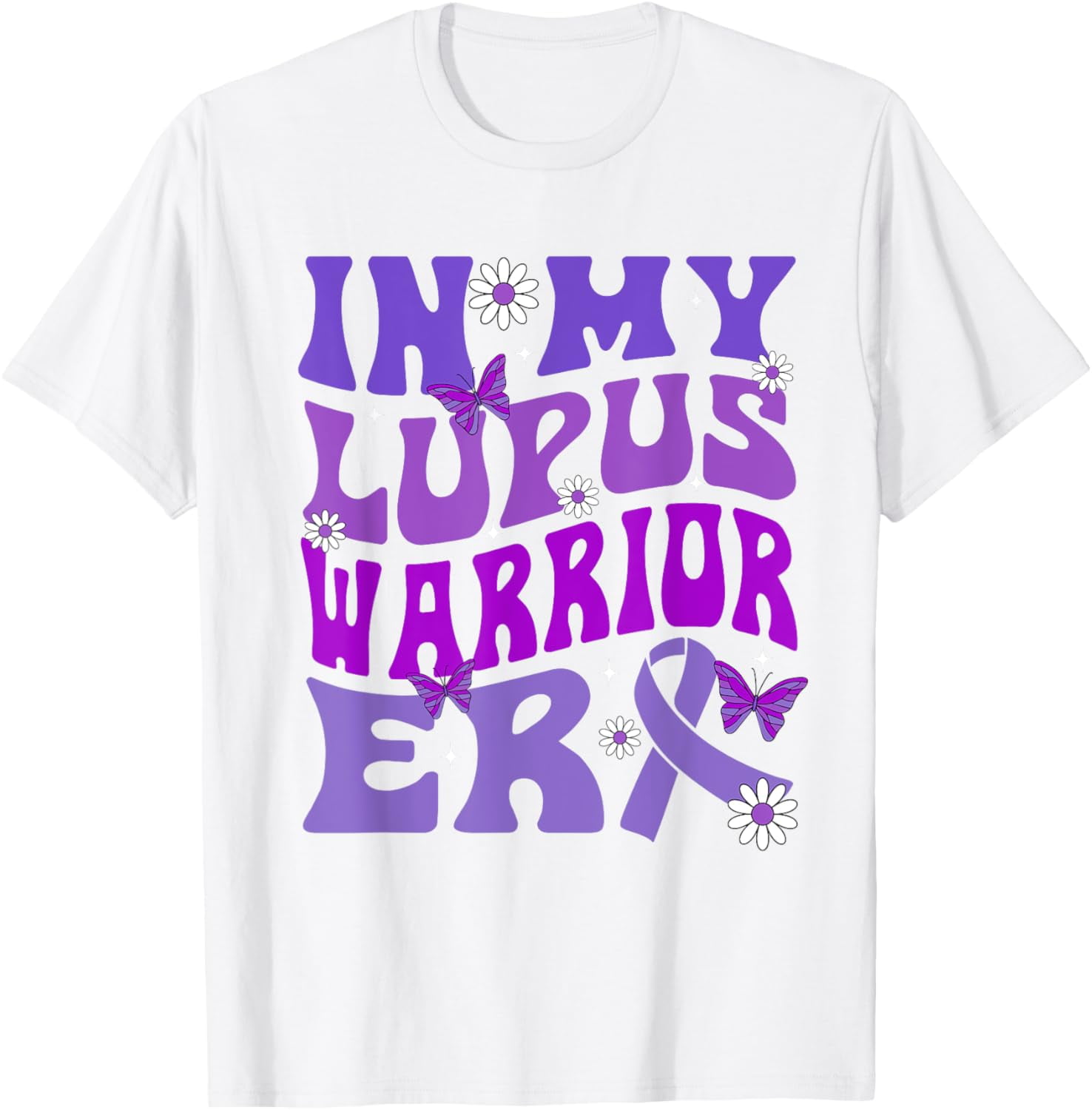 In My Lupus Warrior Era World Lupus Day T-Shirt men and women can wear ...
