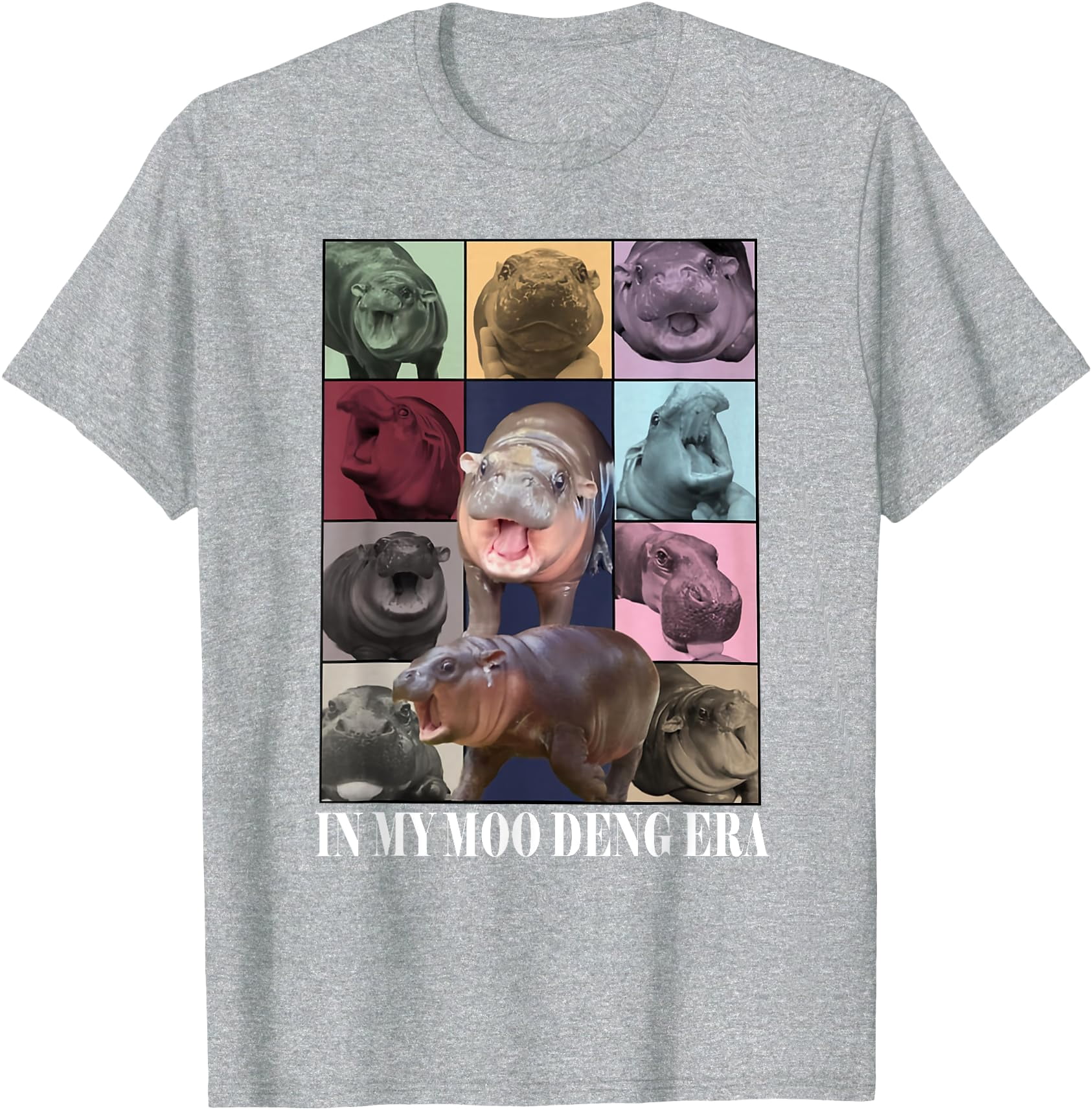 In My Moo Deng Era , Hippo Animal Lover Youth Toddler T-Shirt,Light ...