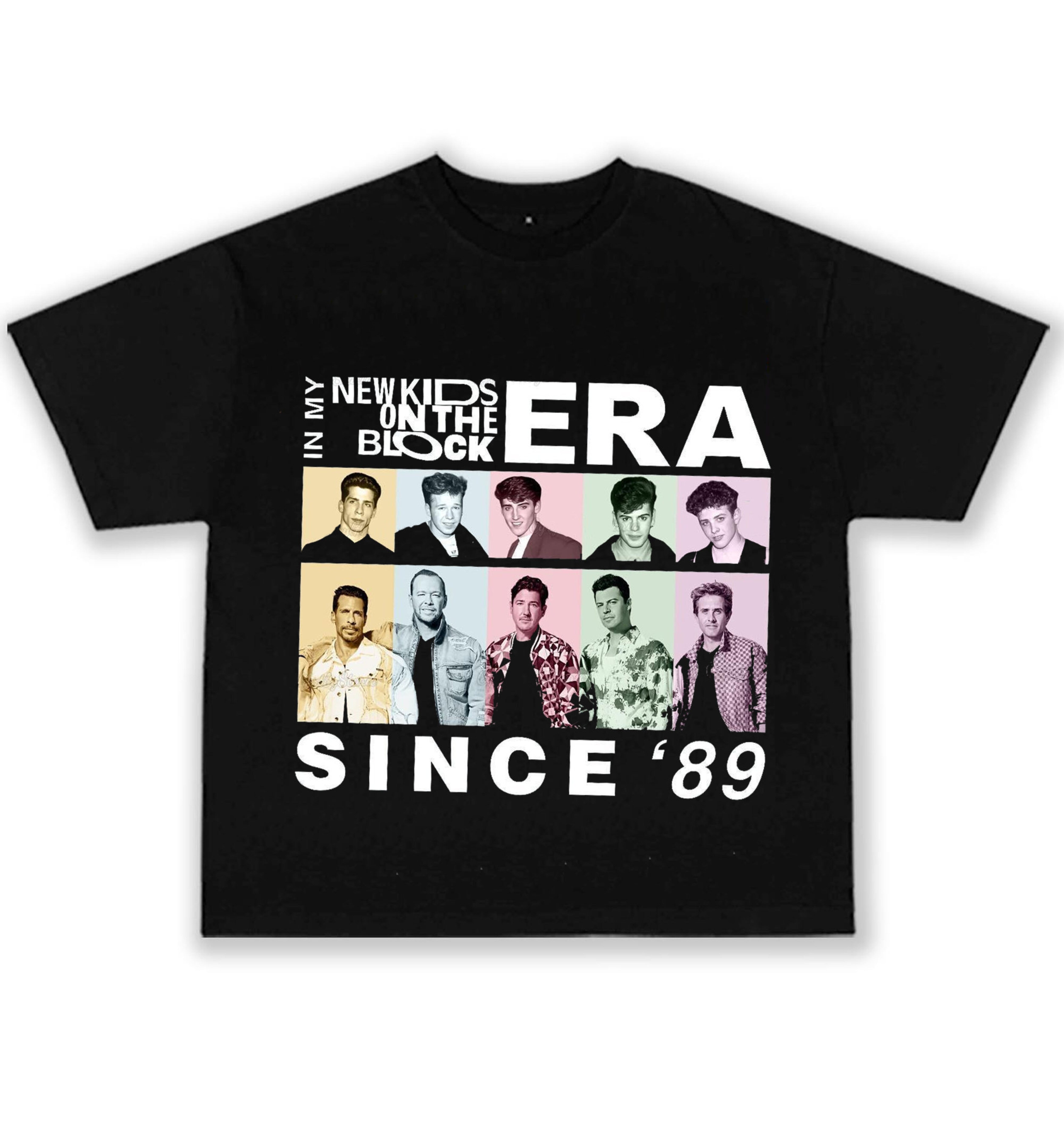 In My NKOTB Era Since 89 Shirt, New Kids On The Block Shirt, Retro Band ...