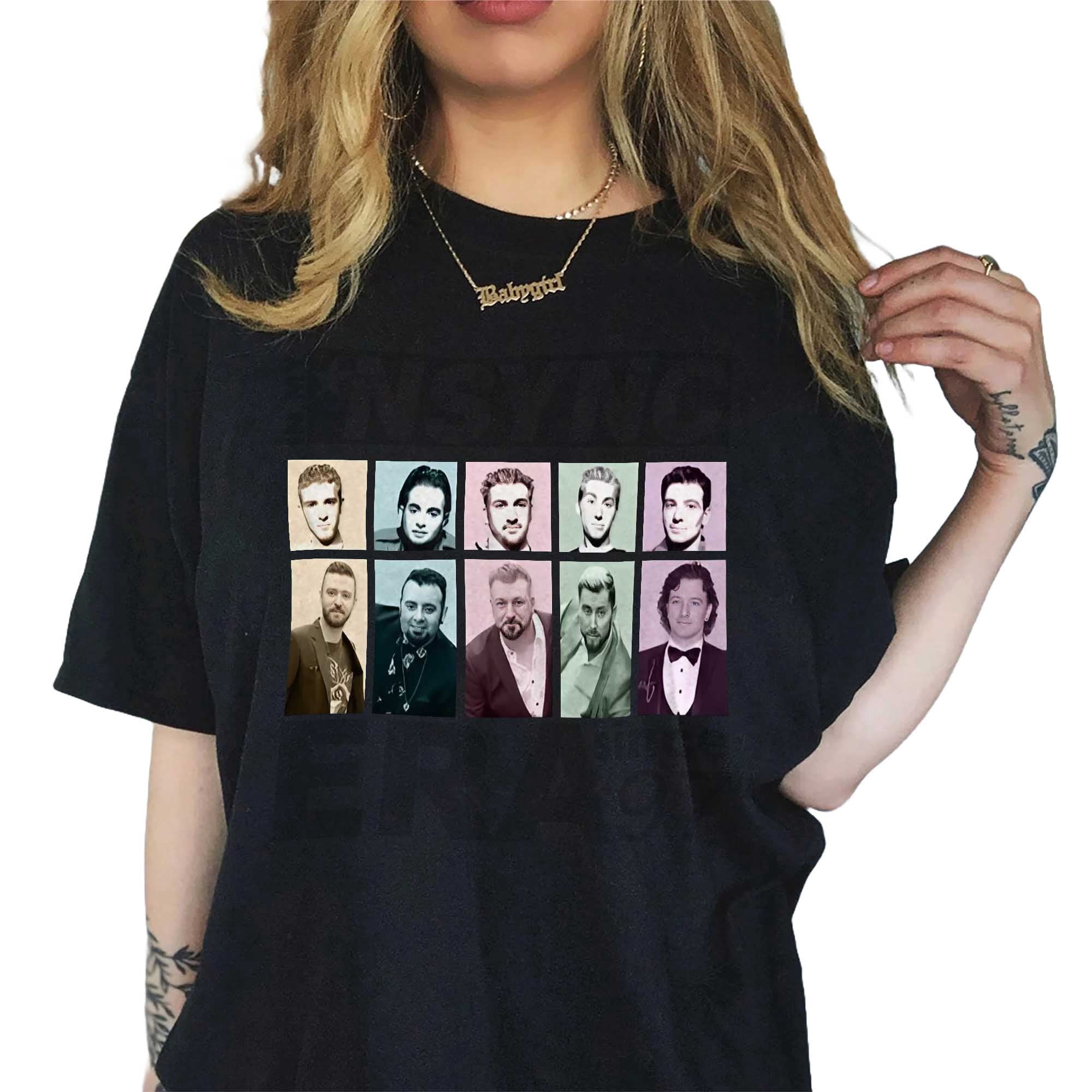 In My NSYNC Era Shirts_649_5Tshirt-Black - Walmart.com