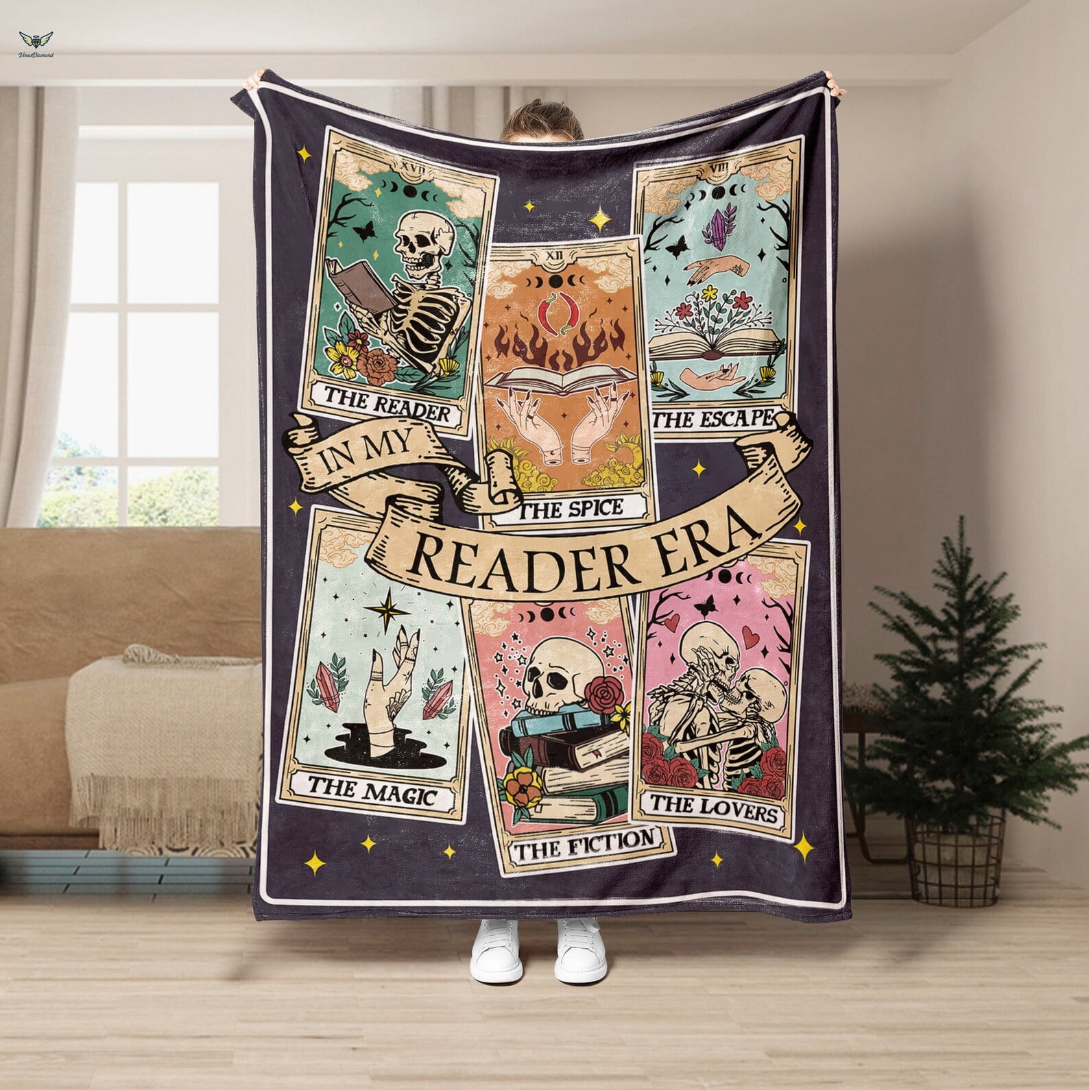In My Reader Era Blanket, Book Blanket, Tarot Cards Reading, Soft Cozy ...