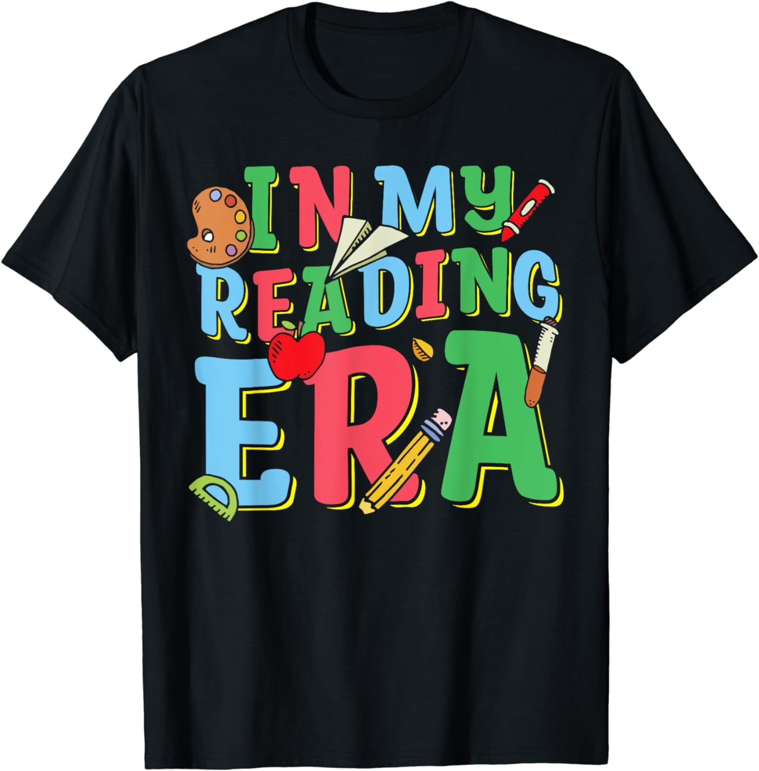 In My Reading Era Reader Librarian Teacher Book Lover Gift T-Shirt ...