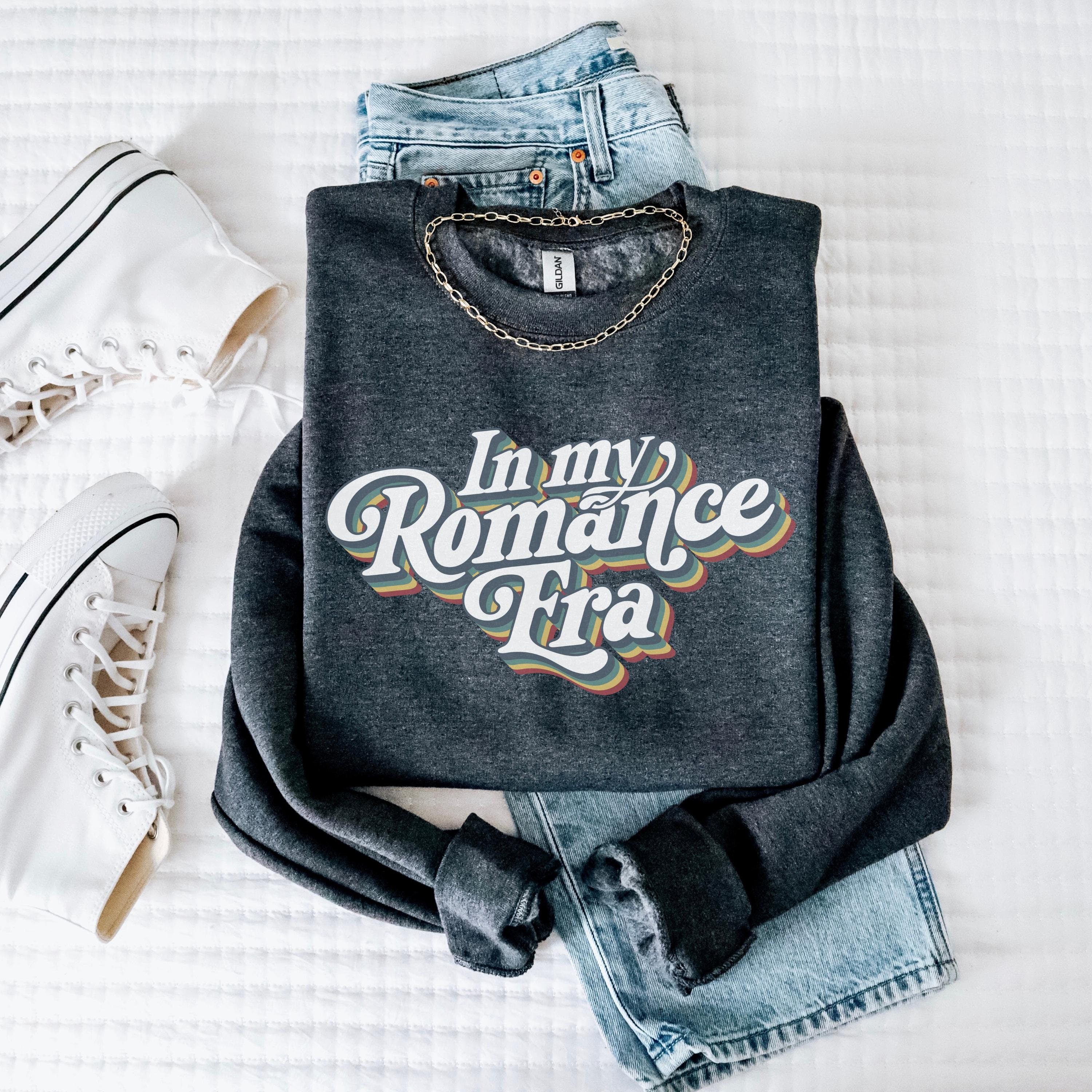 In My Romance Era T-Shirt Bookish Shirt Romance Reader Book Lover Gift ...