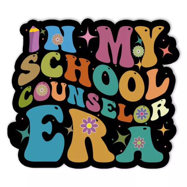 In My School Counselor Era Back To School Teacher Life Sticker Phone ...