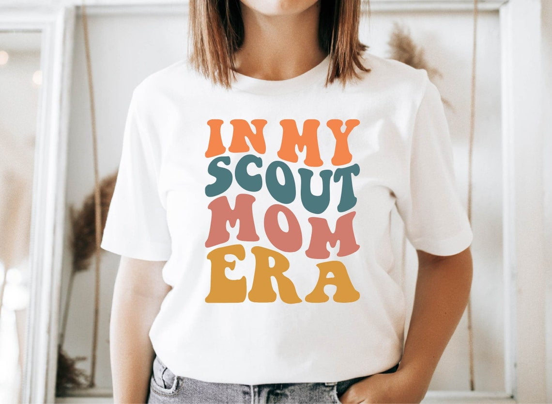 In My Scout Mom Era Shirt, Scout Mom Shirt, Grandmother Tshirt, Scout ...