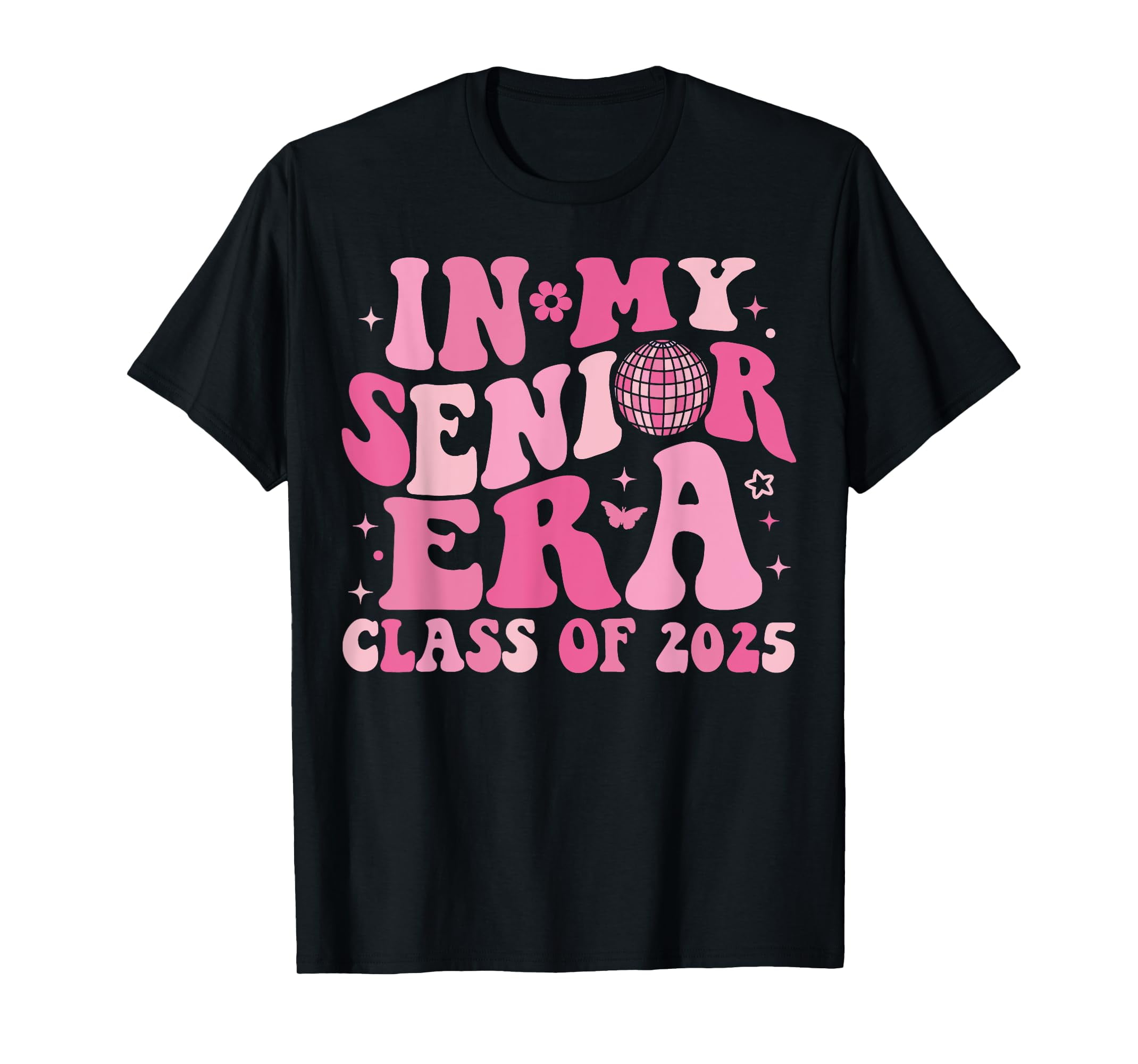 In My Senior Era Class of 2025 Retro Senior 2025 Graduation T-Shirt ...