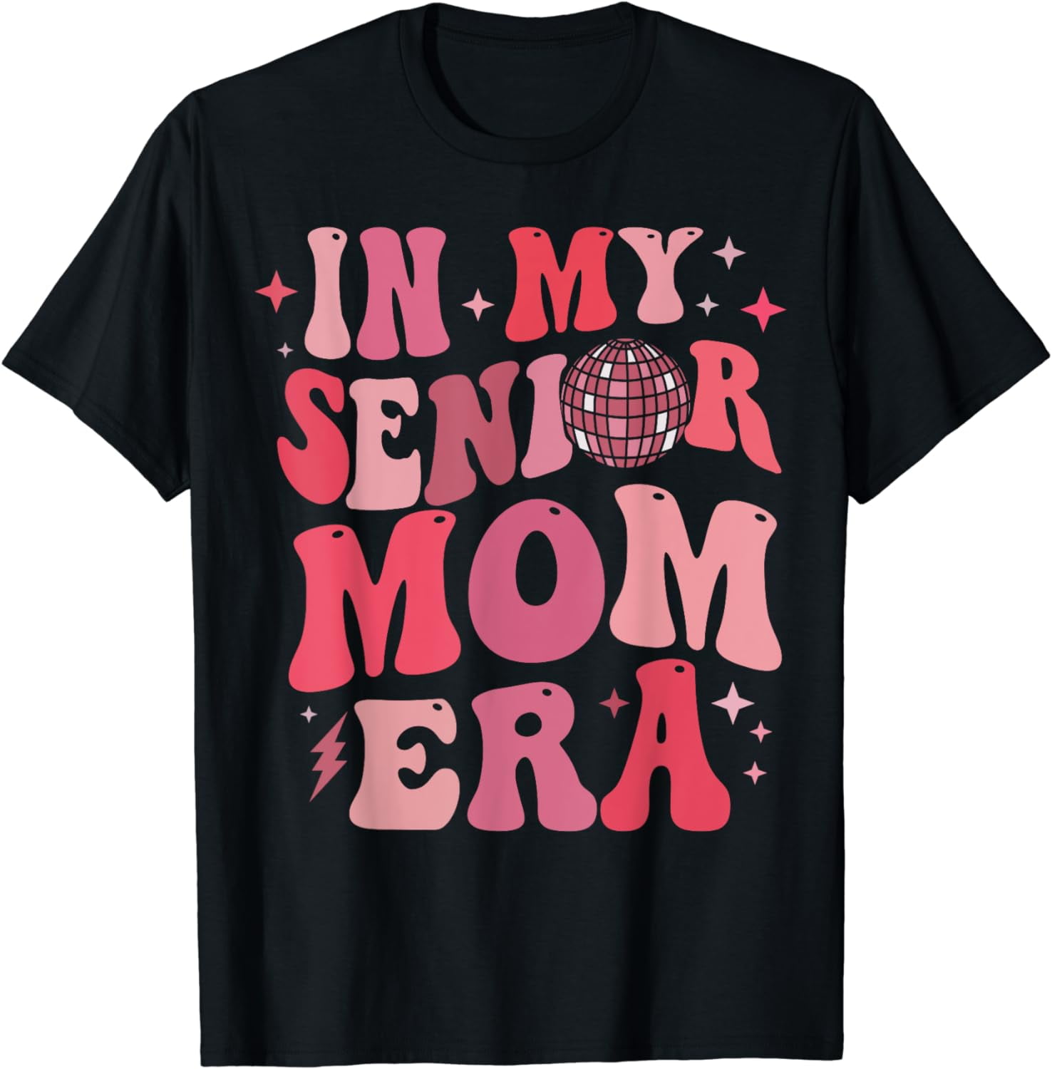 In My Senior Mom Era Class of 2024 Masters Graduation Cotton T-Shirt ...