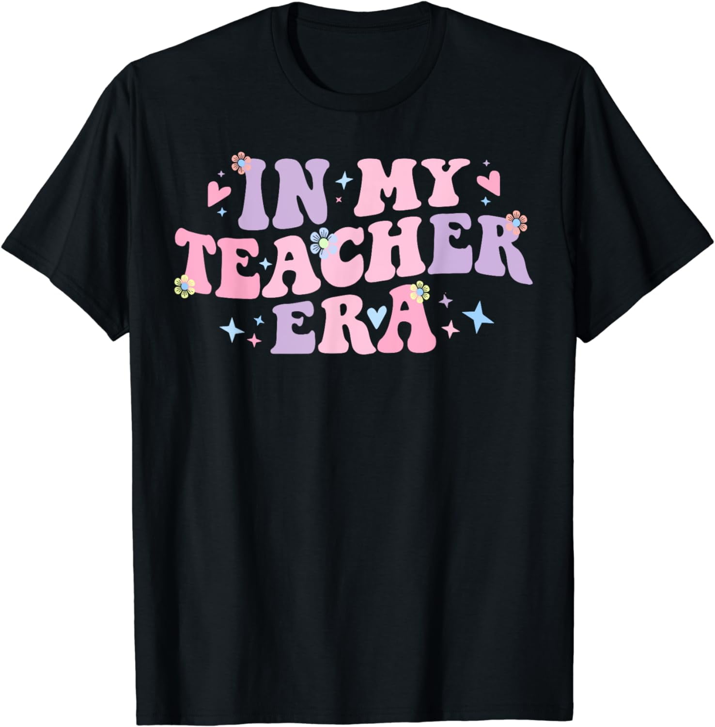 In My Teacher Era Back to School in My Teaching Era Pink T-Shirt ...