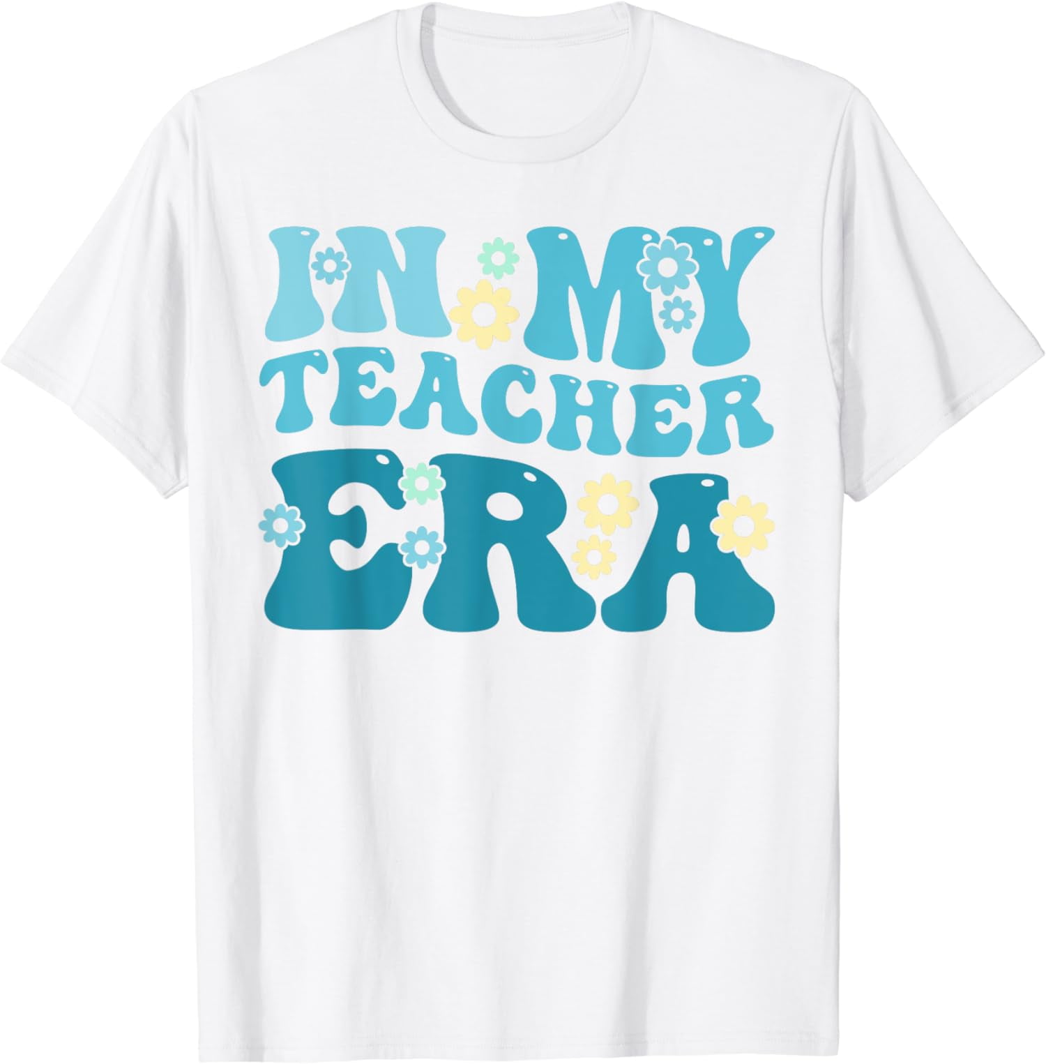 In My Teaching Era, State Testing Shirt Retro Groovy Teacher T-Shirt ...