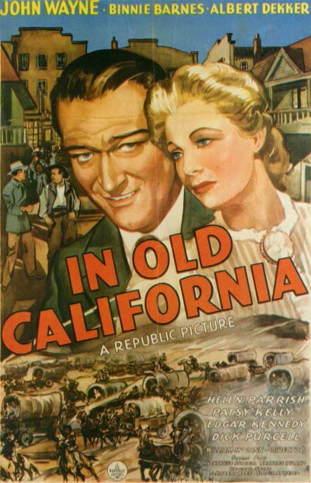 In Old California - movie POSTER (Style A) (11" x 17") (1942) - Walmart.com