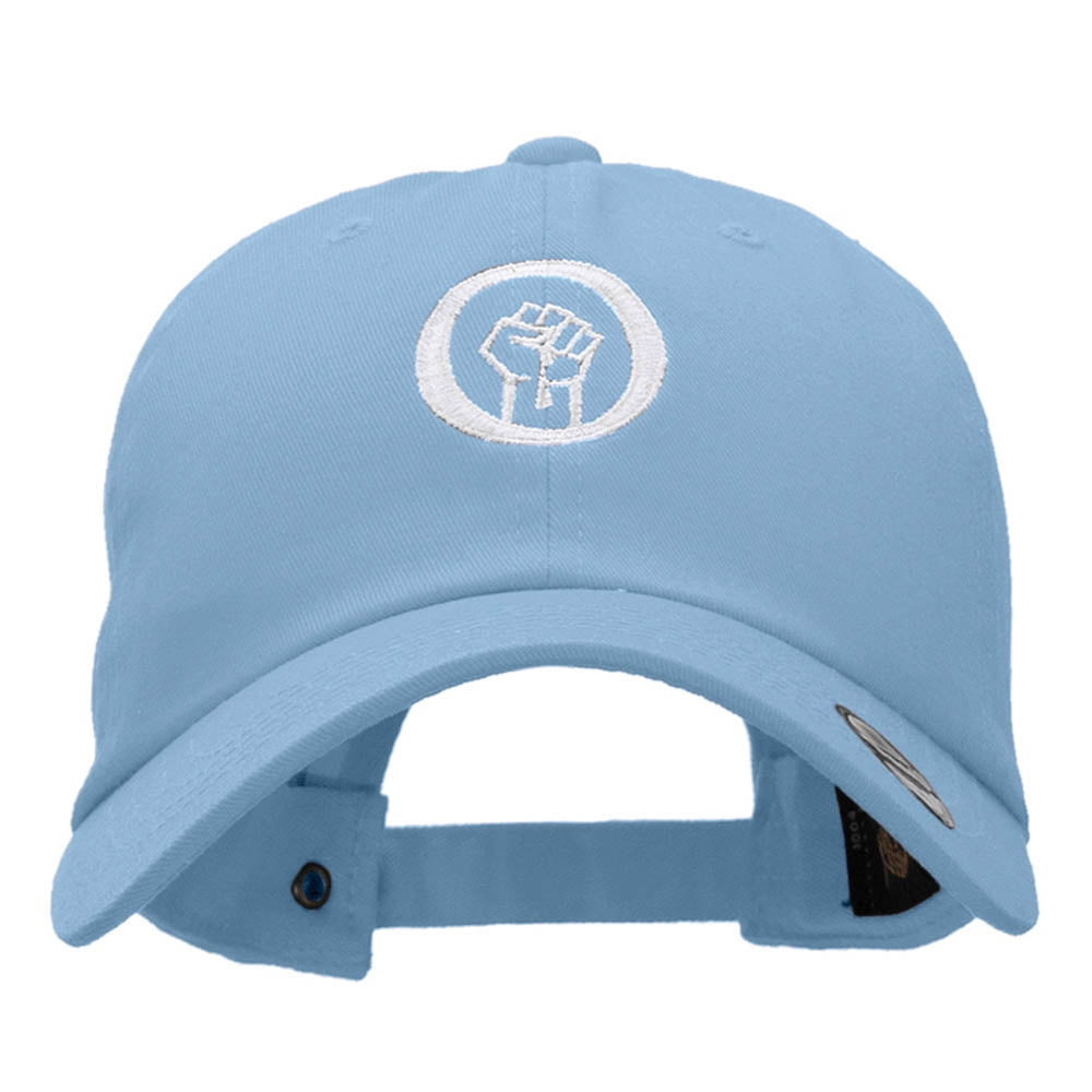 In Power Fist Embroidered Cotton Twill Cap - Blue OSFM - Walmart.com