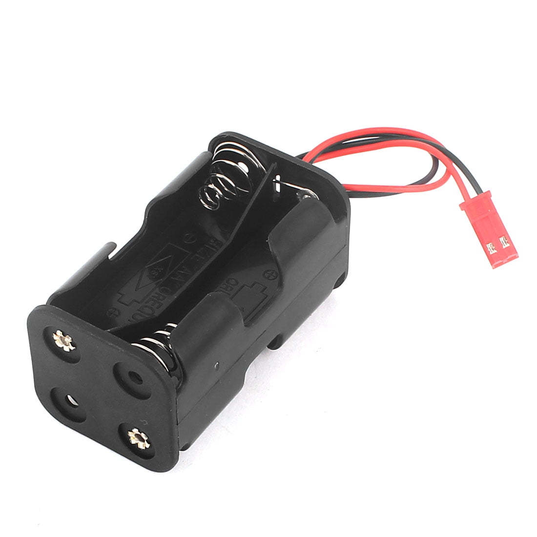 In Series 4 x 1.5V AA Battery Holders Case Storage Male Plug Connector ...