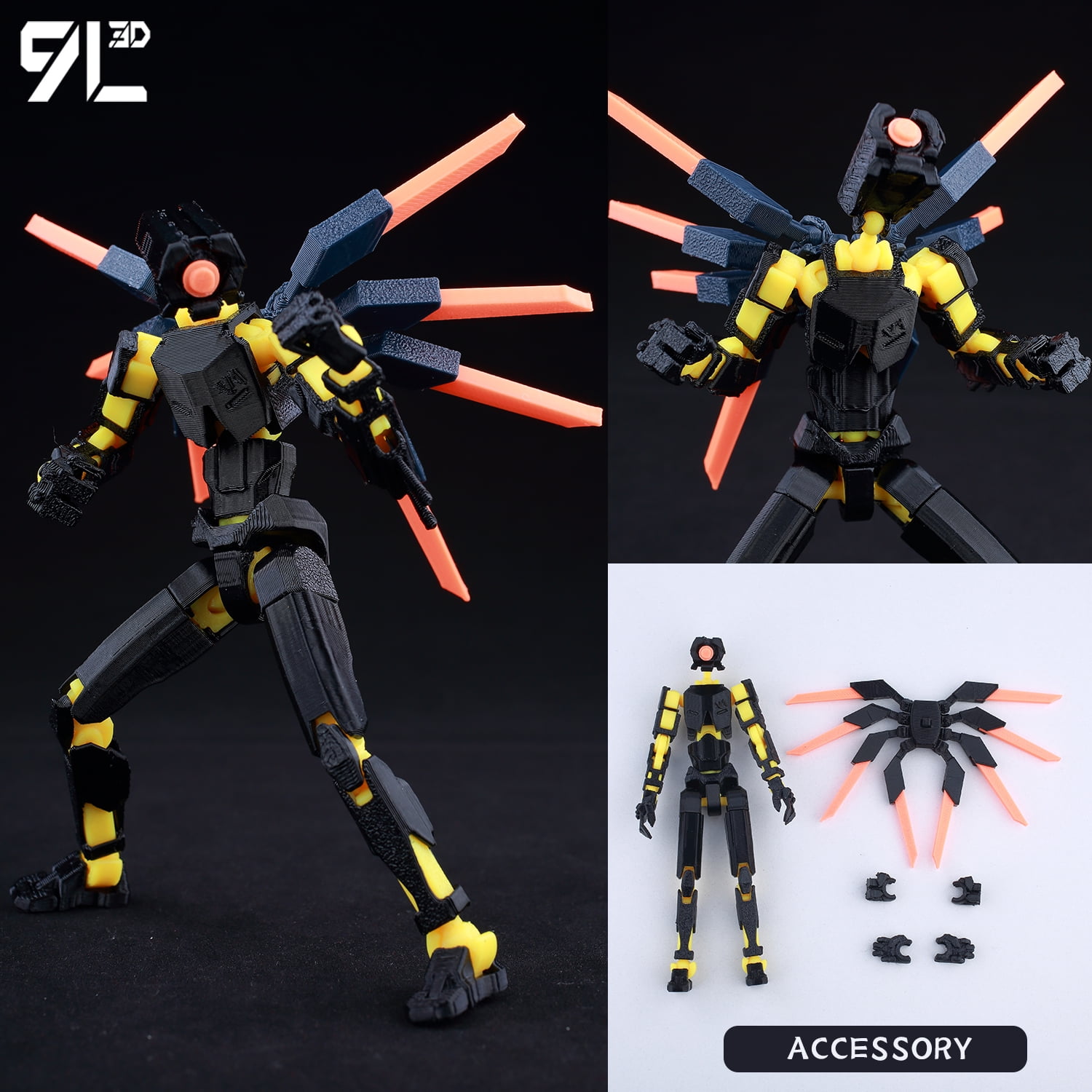In Stock 3d Printed Ultrakill V1 V2 Series Toys 14cm Action Figures ...