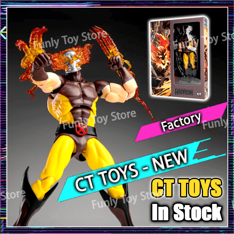 In Stock Ct Toys Hellverine Figure Wolverine Mafex 096 138 X-Men Anime ...