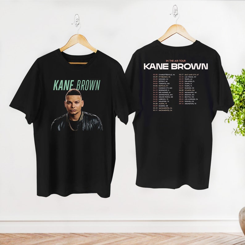 In The Air Tour 2024 Kane Brown Shirt, Kane Brown Concert Merch ...