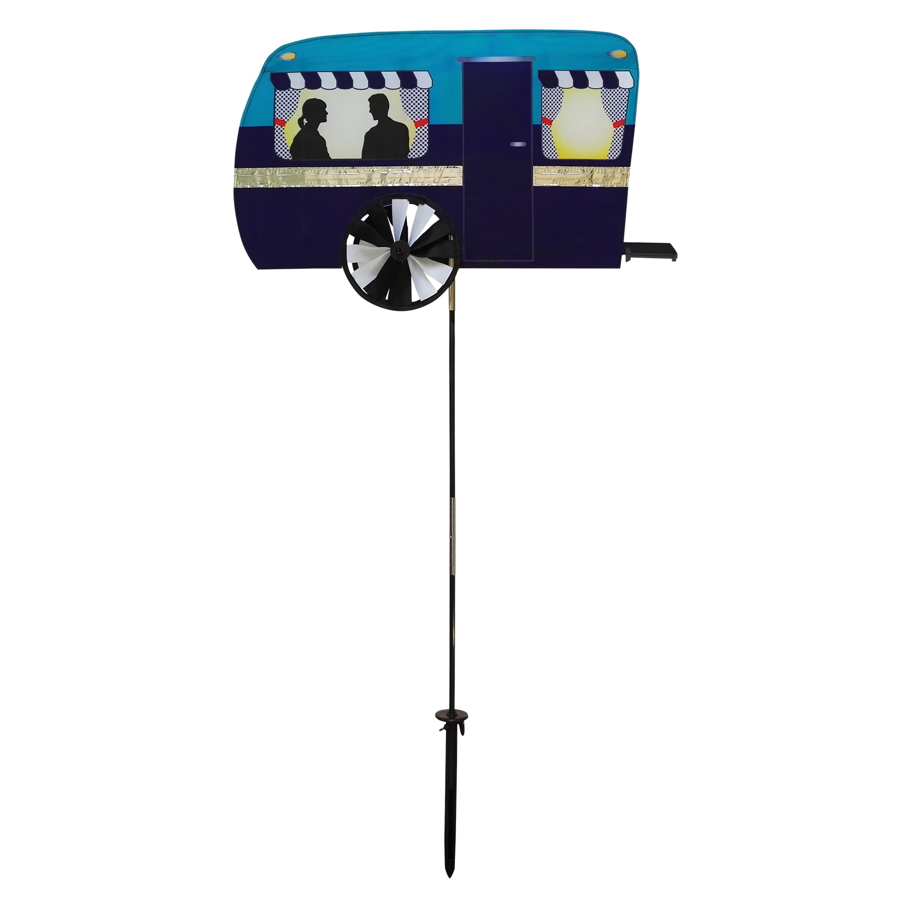 In The Breeze 2510 — Retro Trailer 24-inch Spinner — Fun, Colorful ...