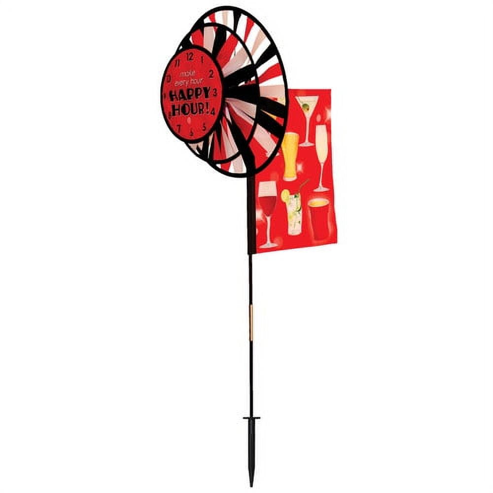 In The Breeze 2772 — Happy Hour Dual Wheel Spinner — Colorful Outdoor ...