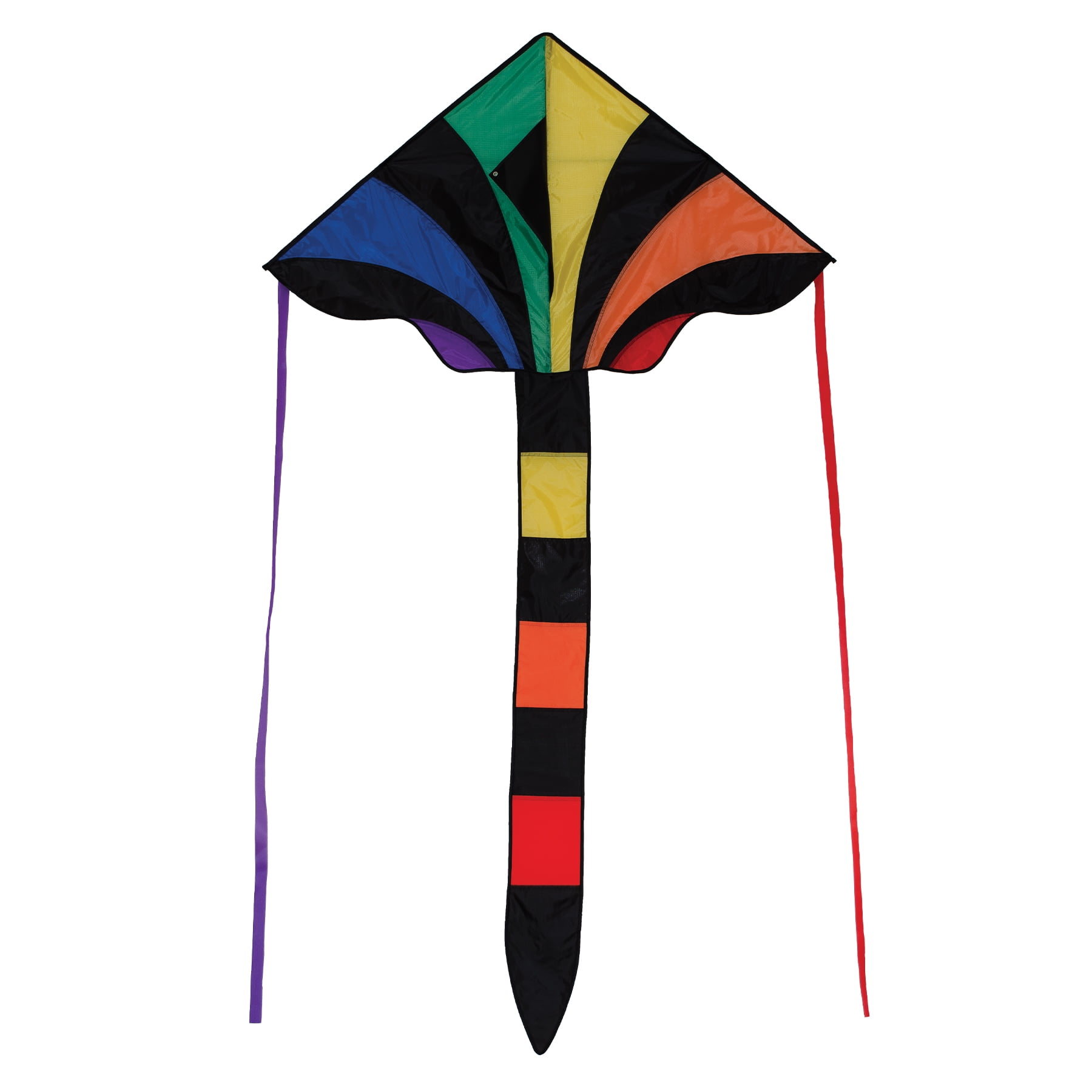 In The Breeze 2903 — Rainbow Sparkler Fly Hi Delta Kite, 46-Inch ...