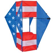 In the Breeze 3071 — Colorful Tie Dye Box Kite, 37-Inch — Stable Single ...