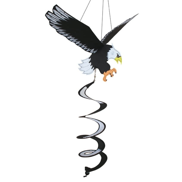 In The Breeze 4286 — Eagle Twister Wind Spinner — Fun, Patriotic ...
