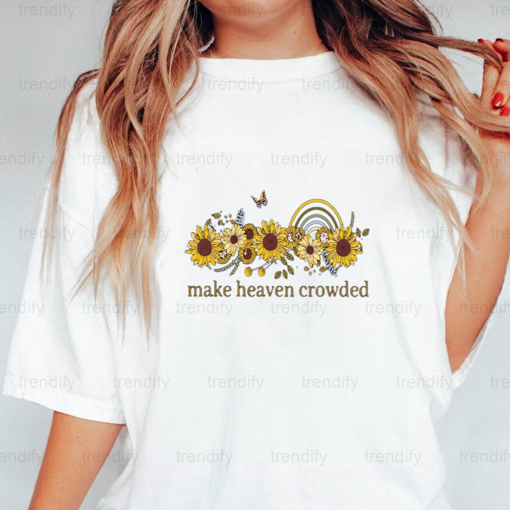 In The Garden With Jesus Sunflower Christian Women's Graphic Unisex T ...
