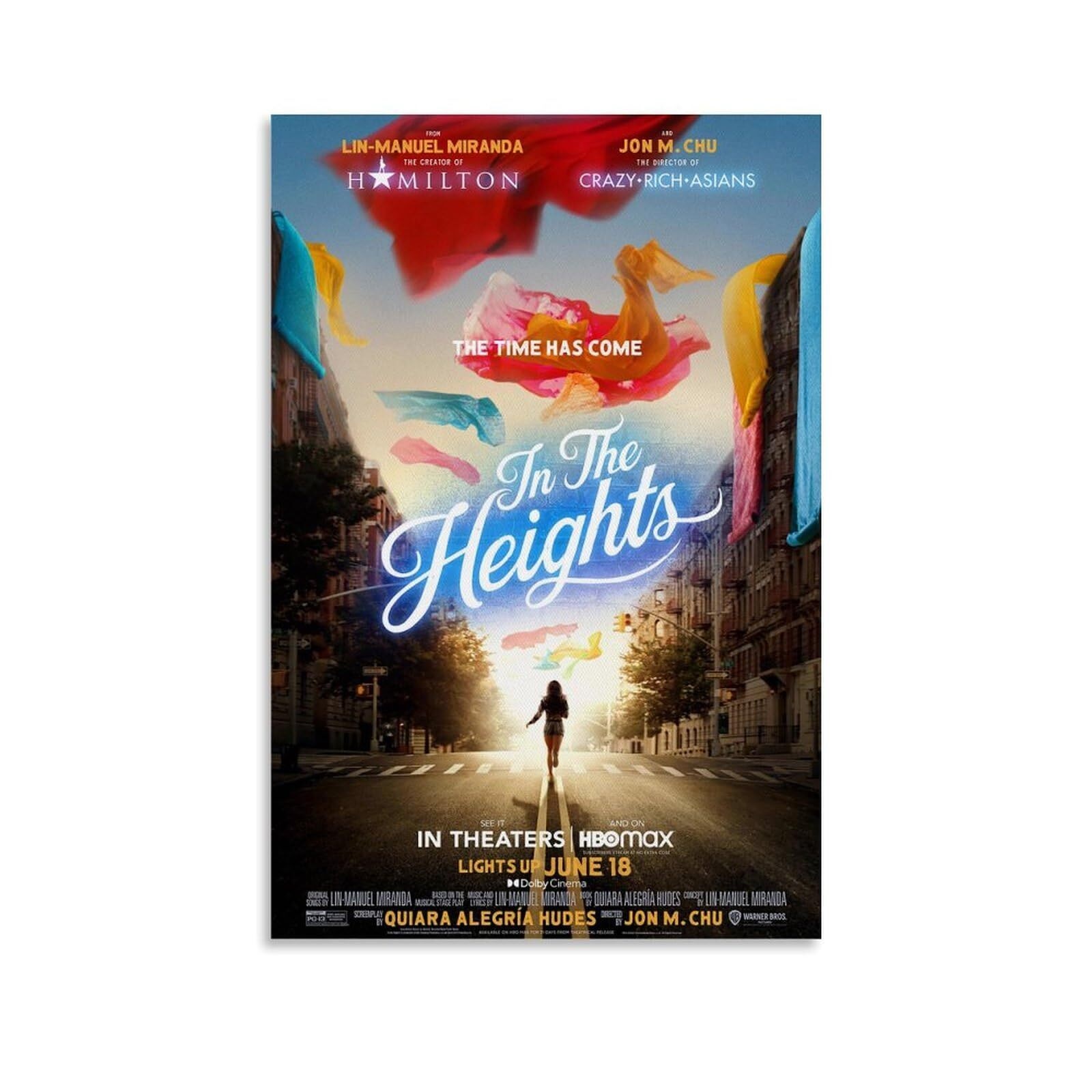 In The Heights Movie Poster Canvas Art Posters for Room Aesthetic And ...