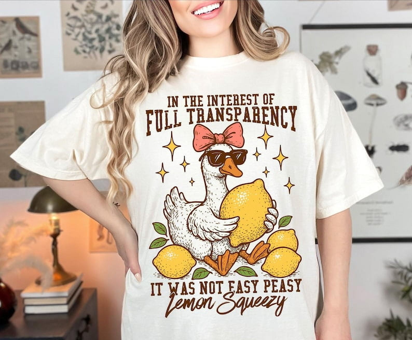 In The Interest of Full Transparency Shirt, Not Easy Peasy Lemon ...