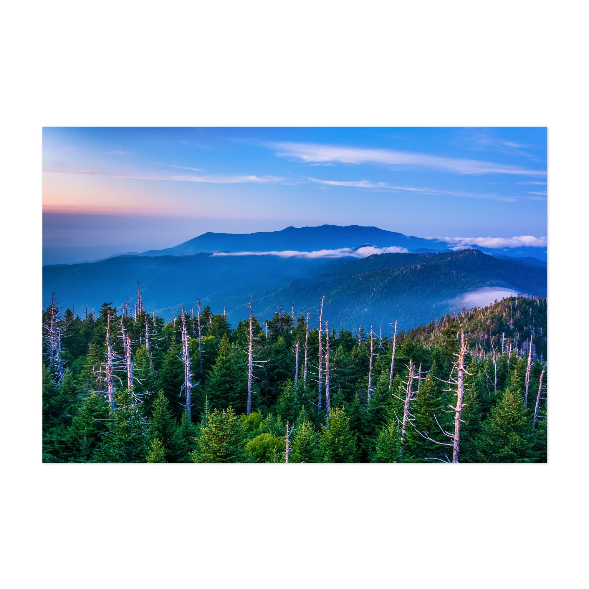 In The Smokies 02 - Tennessee Photography Unframed Wall Art Print 12 x ...