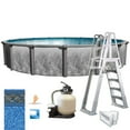 In The Swim 15' Round Above Ground Swimming Pool - Emotion Package ...