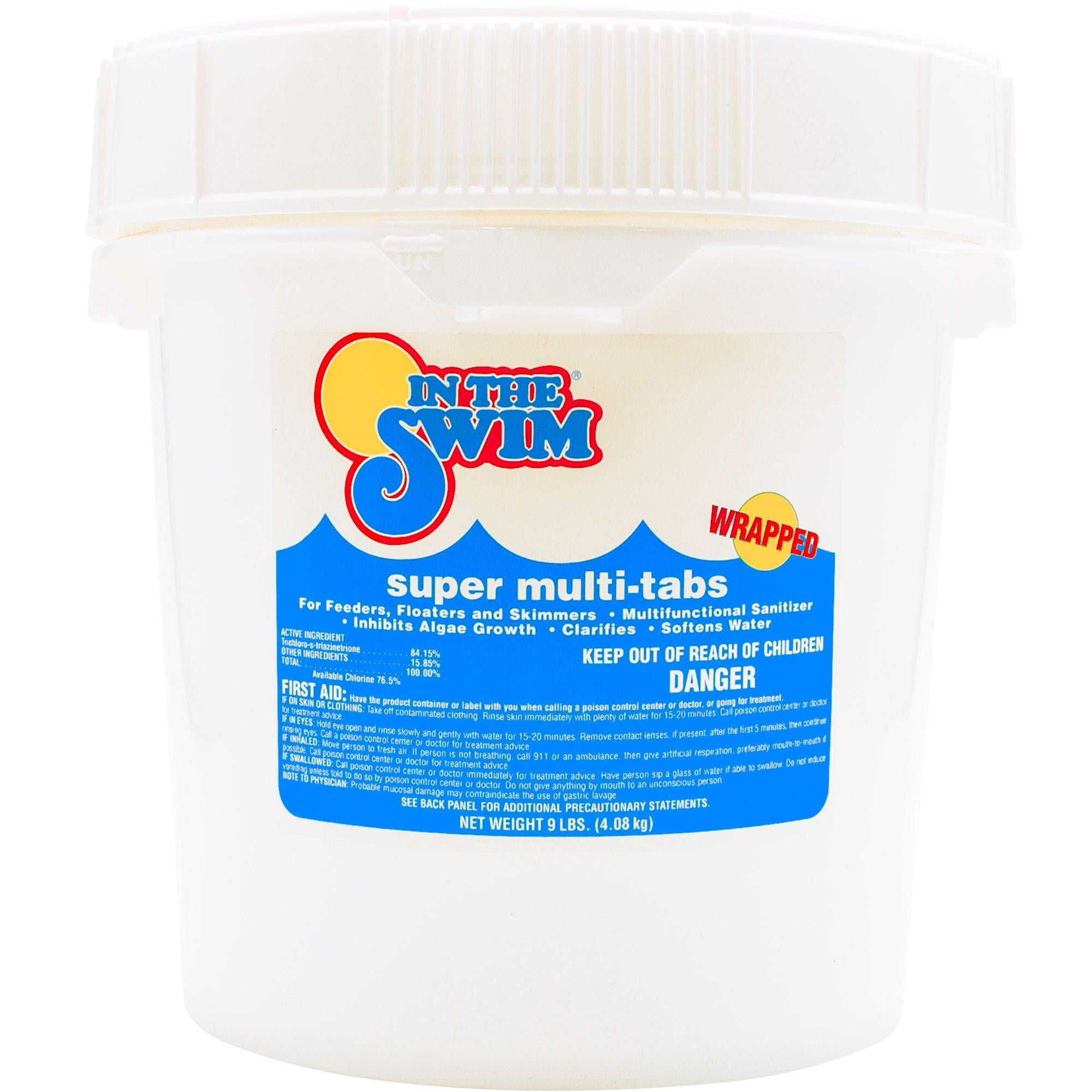 Free Shipping! In The Swim 3 inch 5-in-1 Super Multi-Tabs – Pool ...